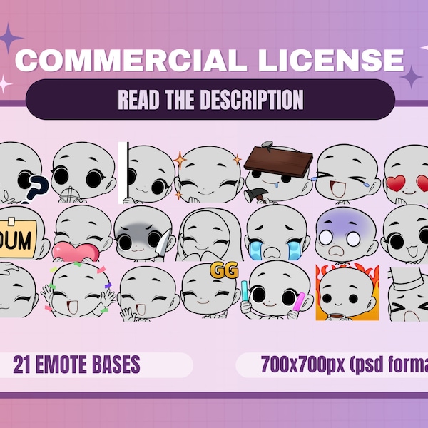 Discord Emotes Basis - Etsy