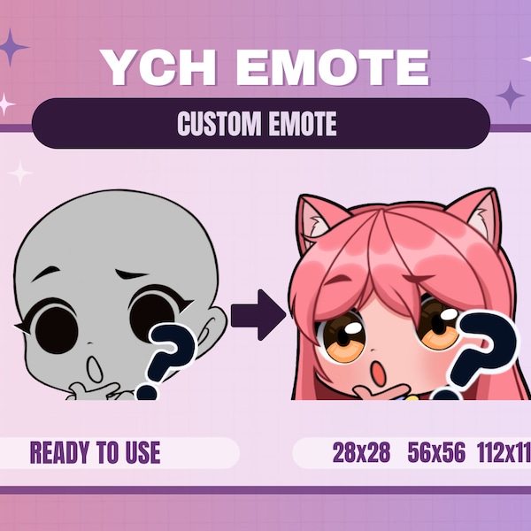 Ych Emote - Etsy