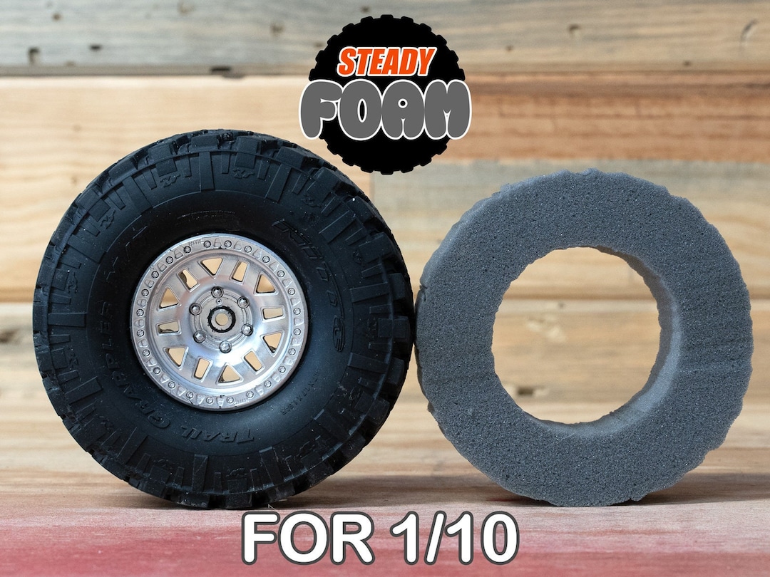 Steady Foam™ for 1/10th Scale 1.9 RC Tires - Etsy