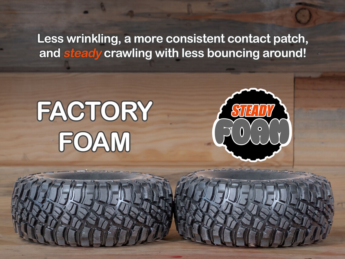 Steady Foam™ for 1/10th Scale 1.9 RC Tires - Etsy