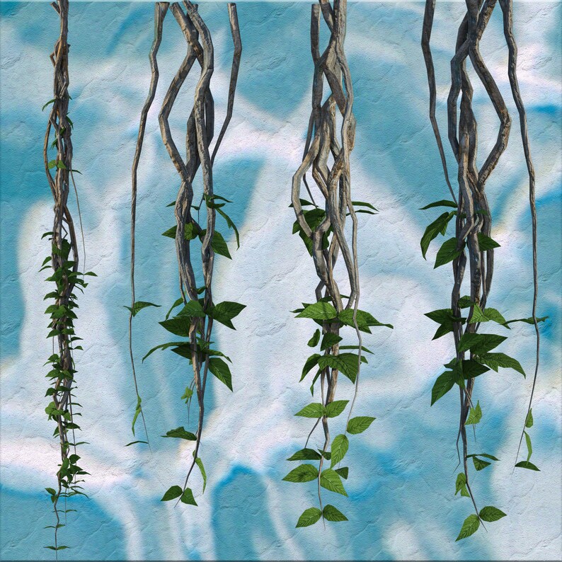 14 Vine Overlays, Trees Overlays, Jungle Overlays, Photography Overlays ...