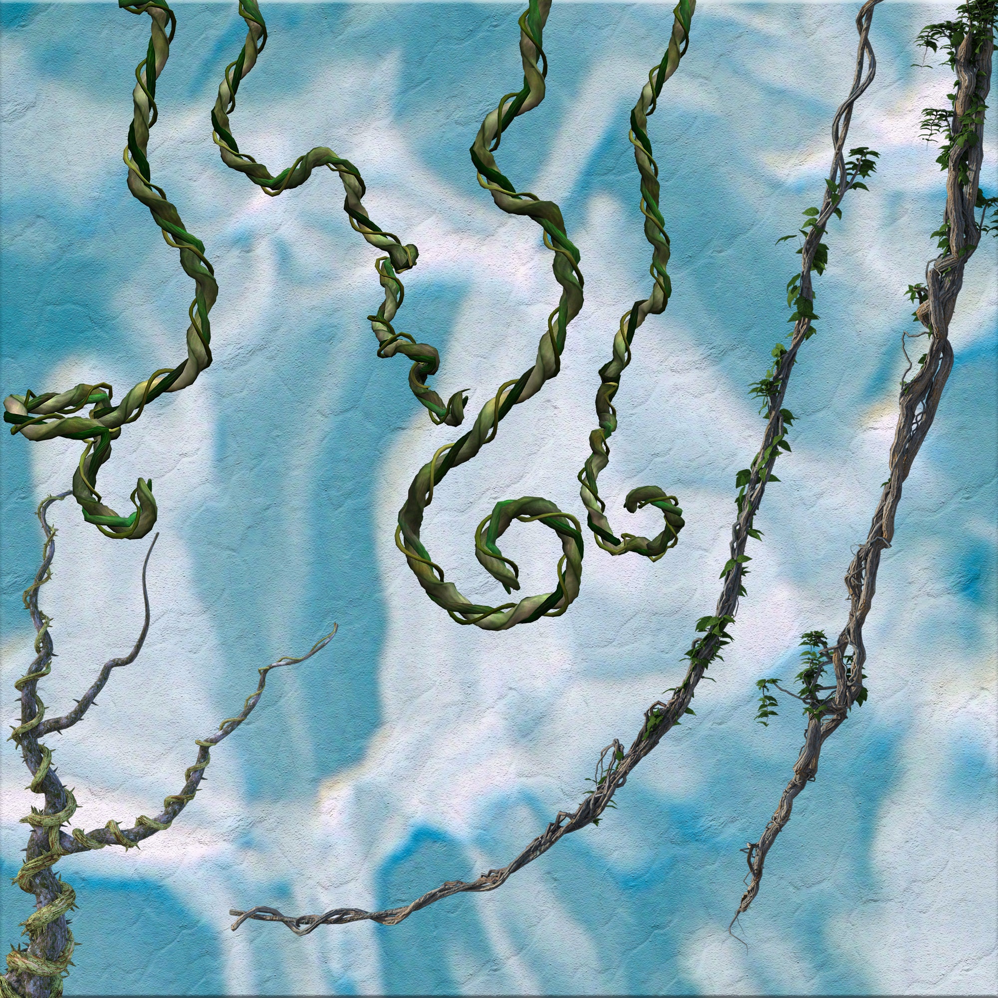 14 Vine Overlays, Trees Overlays, Jungle Overlays, Photography Overlays ...