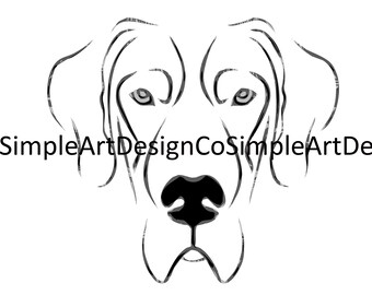 Labrador Paw Print | Etsy