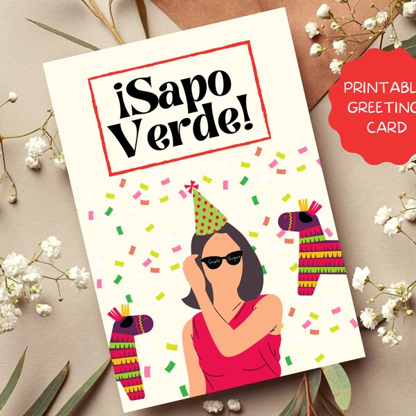Sapo Verde Birthday - Etsy