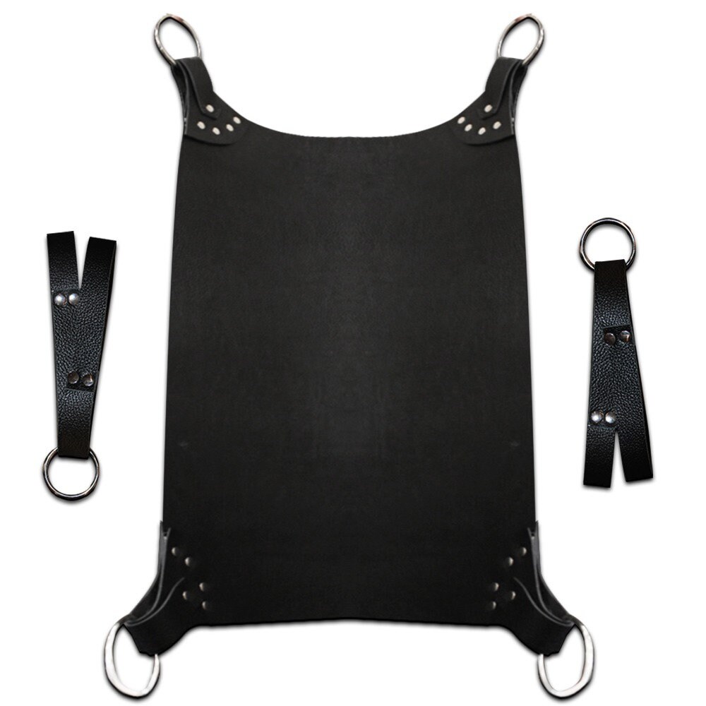 Master Sling Sex Leather Swing Heavy Duty Couple Fun Adult Playroom Fun Bdsm Bondage Play
