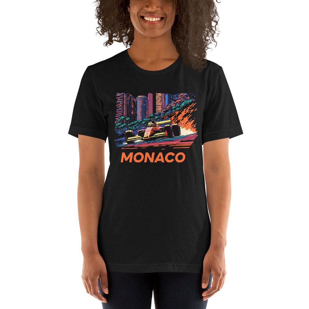 Monaco Grand Prix Pixel Art 8 Bit Gaming Vintage Style T-shirt - Etsy
