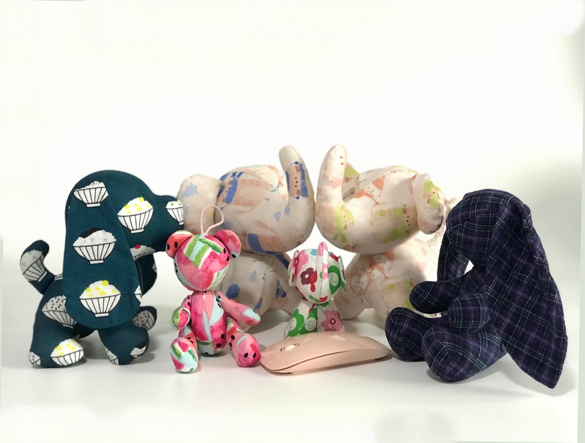 Stuffed Long Ear Bunny Sewing Patterns & Tutorialsgift for - Etsy