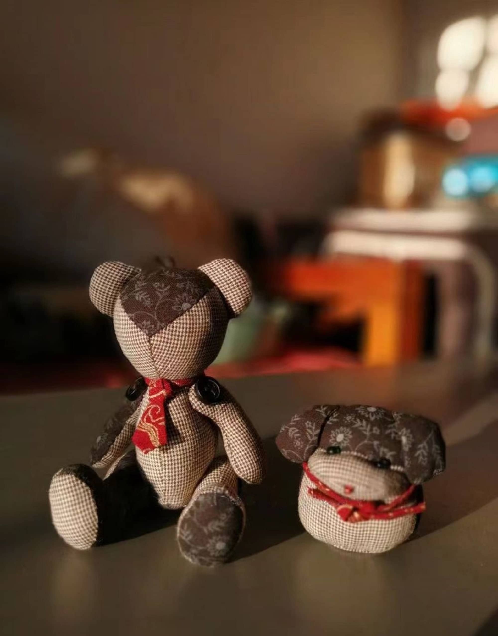 Stuffed Teddy Bear Digital PDF Sewing Pattern & Tutorial - Etsy