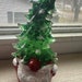 Red & Green Sparkly Christmas Gnome - Etsy