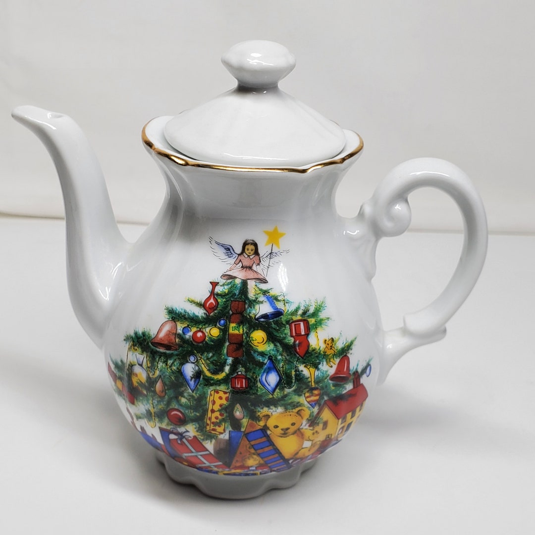 Vintage Roehler Collection Children's Teapot Christmas Child Tree With ...