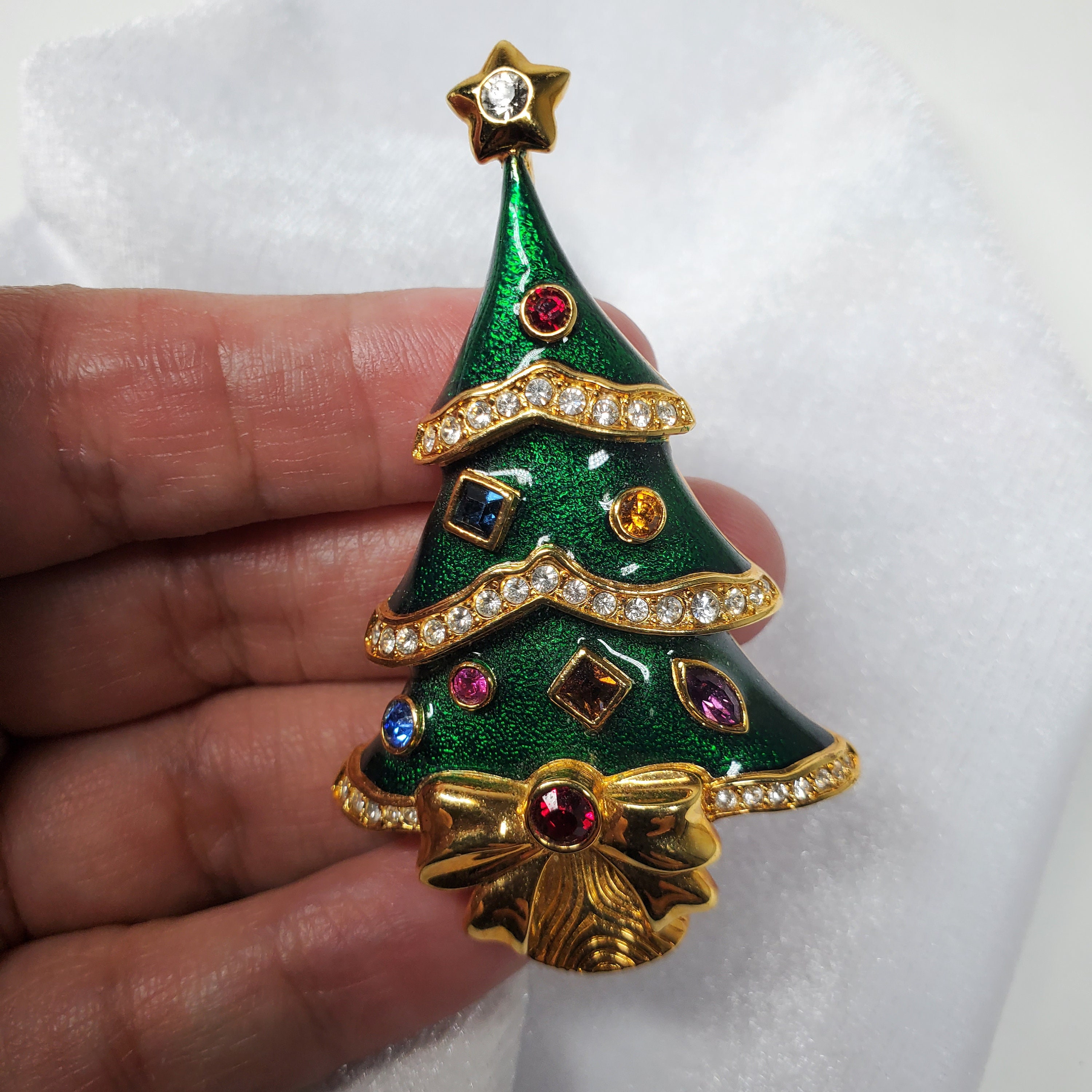 Vintage Retired Franklin Mint Jewels of Christmas by Kenneth Lane ...