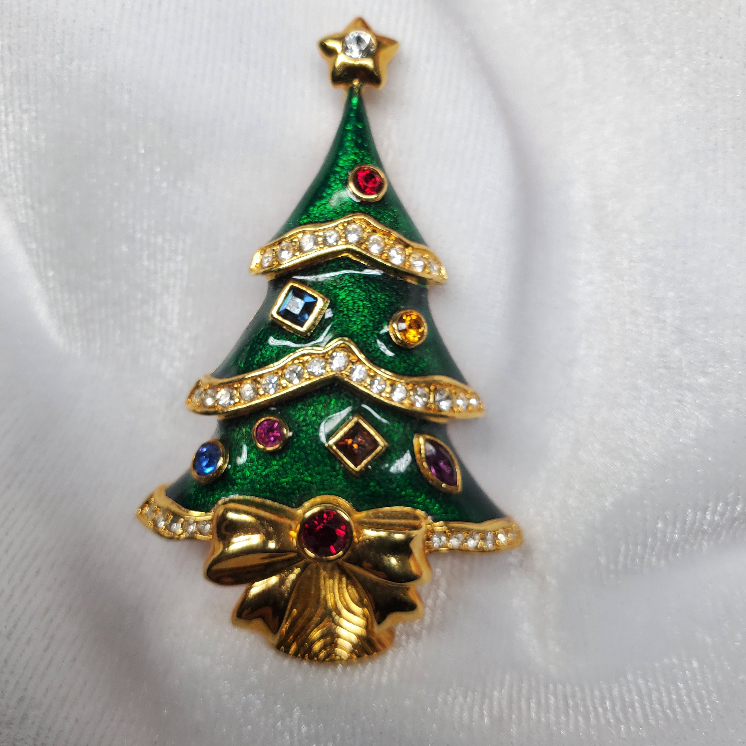 Vintage Retired Franklin Mint Jewels of Christmas by Kenneth Lane ...