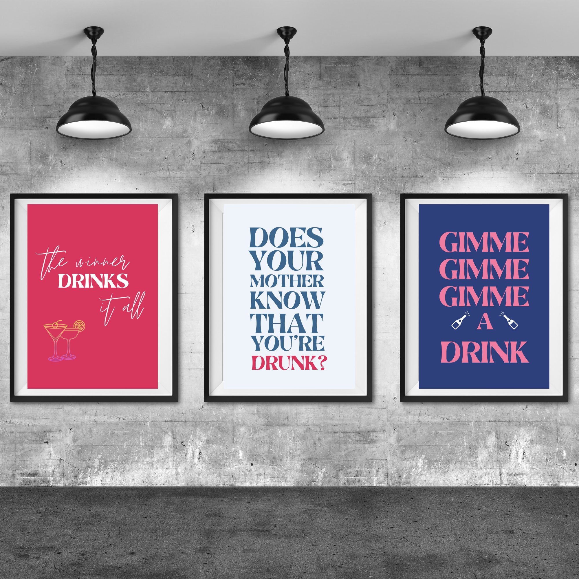 Mamma Mia Printable Posters, Mamma Mia Bachelorette Party Decorations ...