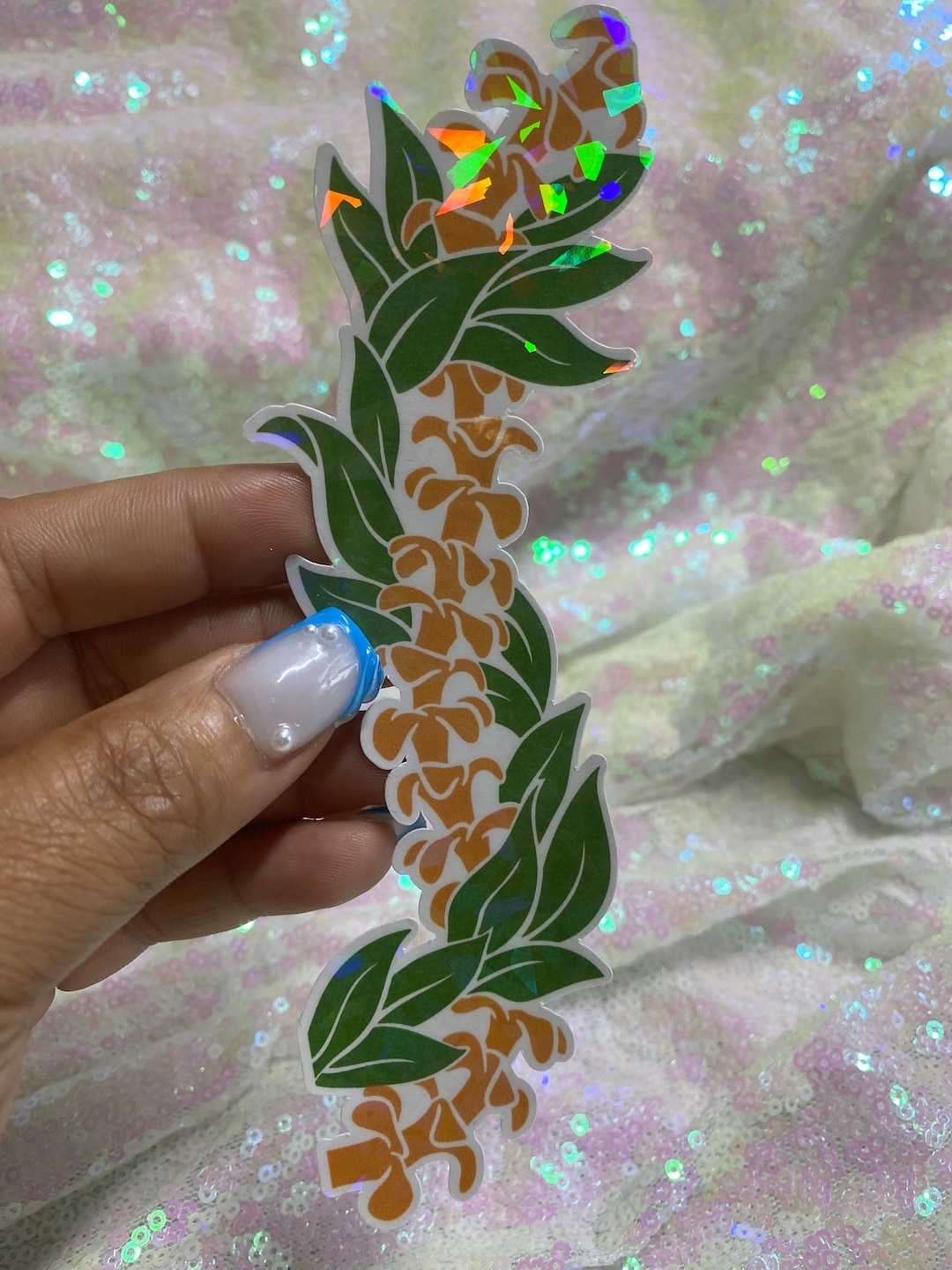 Puakenikeni and Maile|stickers - Etsy