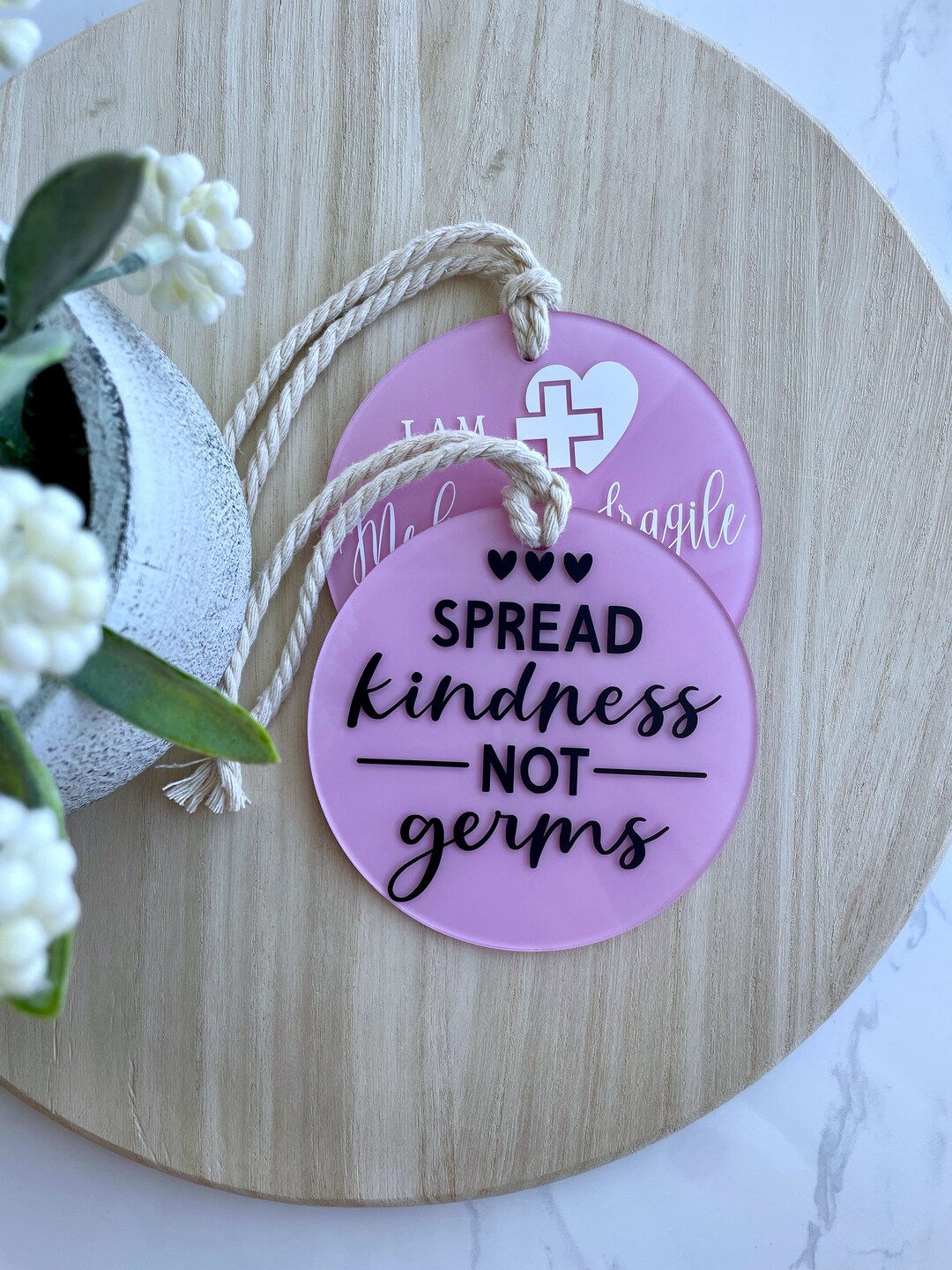 Medically Fragile Pram Sign Immunocompromised Baby Sign Baby Sign for ...