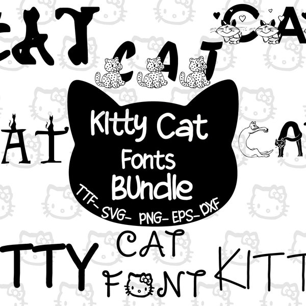Pusheen Font - Etsy Singapore