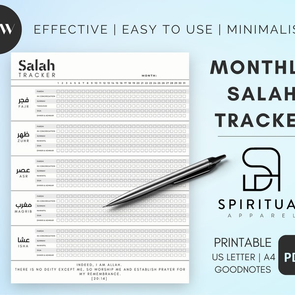 Daily Prayer Chart - Etsy