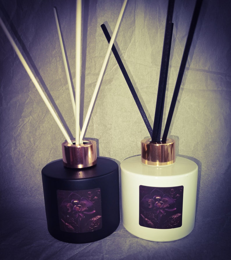 Handmade Long Lasting Scent Diffuser Premium Luxury Reed Diffuser Black ...