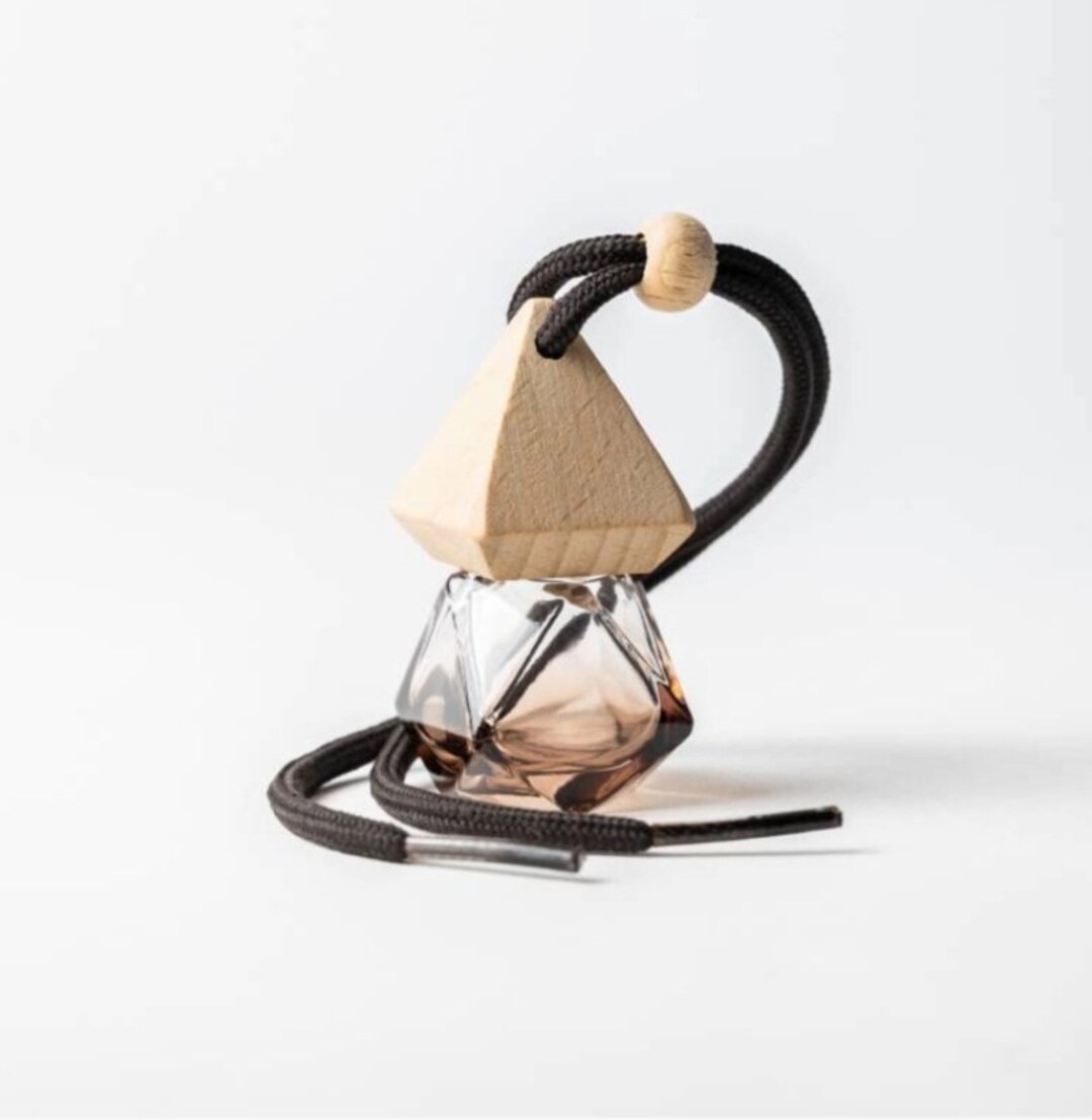 Car Air Freshner Glass Hanging Car Diffuser Pure Essentials Oils Car ...