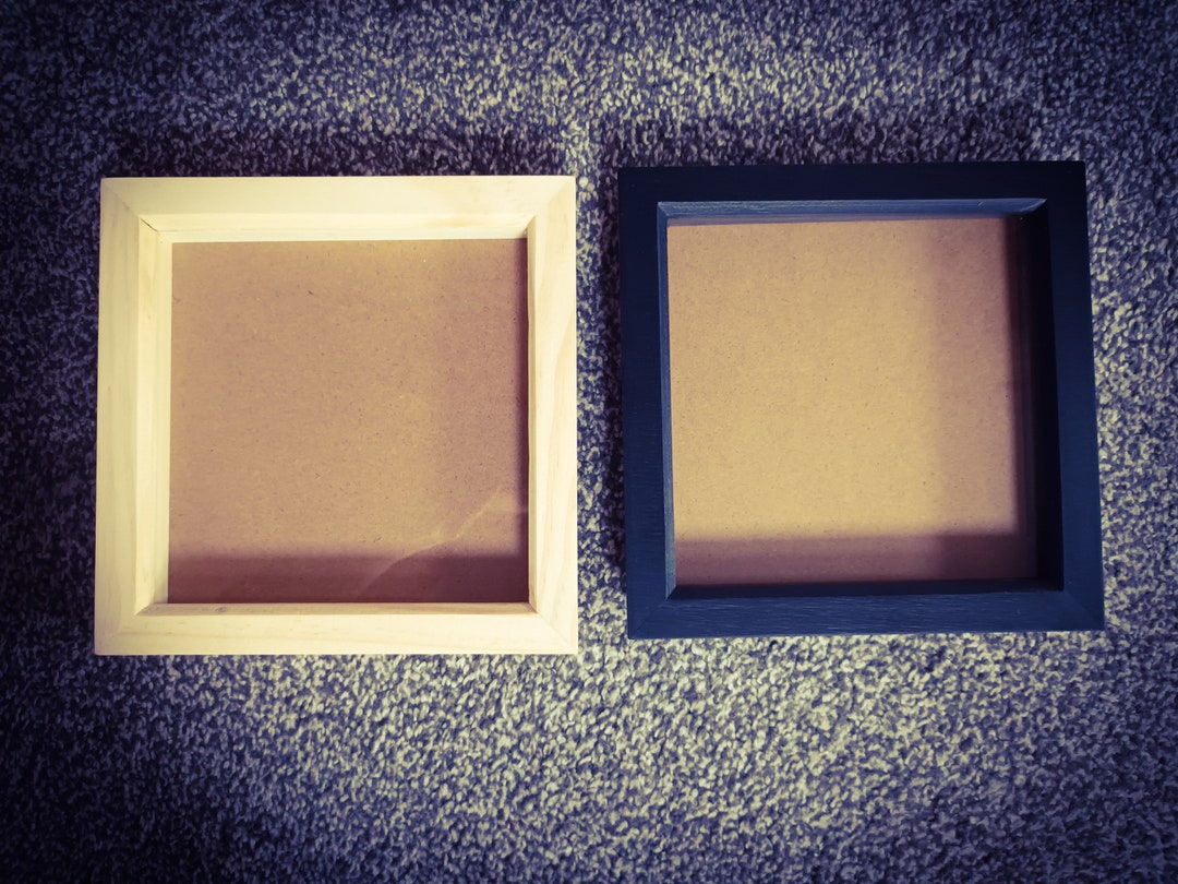 3D Box Frame 3cm Depth Mounted Square Deep Box Memory Box Gift - Etsy UK