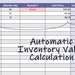 Simple Inventory Tracker, Inventory Spreadsheet, MS Excel, Inventory ...