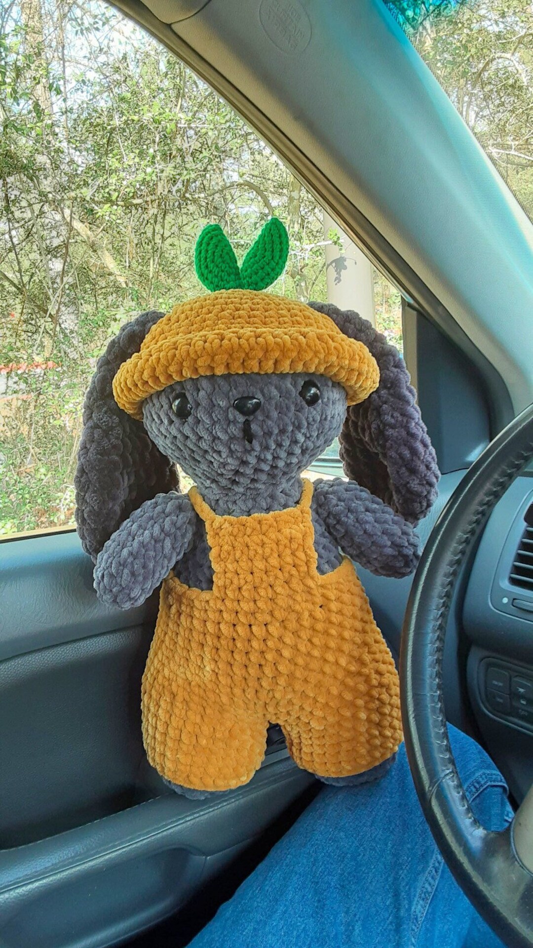 Jumbo Crochet Mandarin Bunny - Etsy