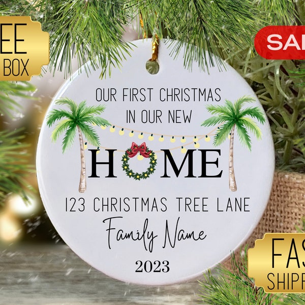 First Home Ornament - Etsy