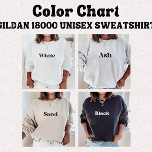 Custom Embroidered Sweatshirt, Custom Embroidered Sweater With Text ...