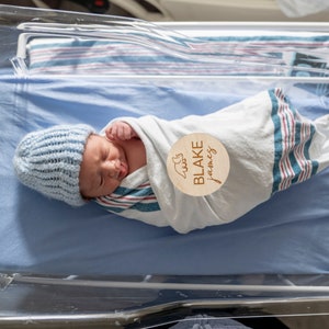 Baby Name Reveal Sign, Personalized Baby Name Announcement Sign, Wooden ...