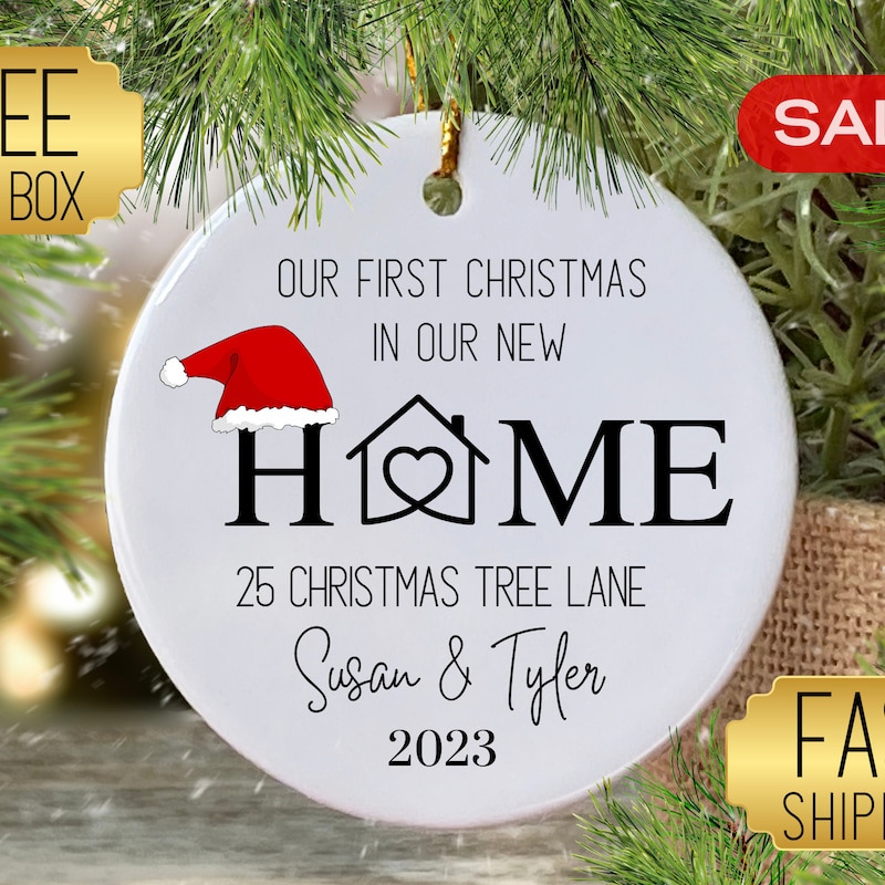 First Home Ornament - Etsy