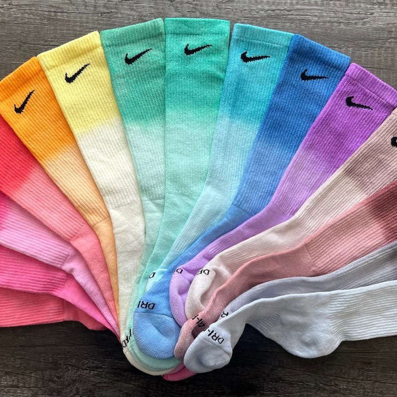 Custom Nike Socks - Etsy