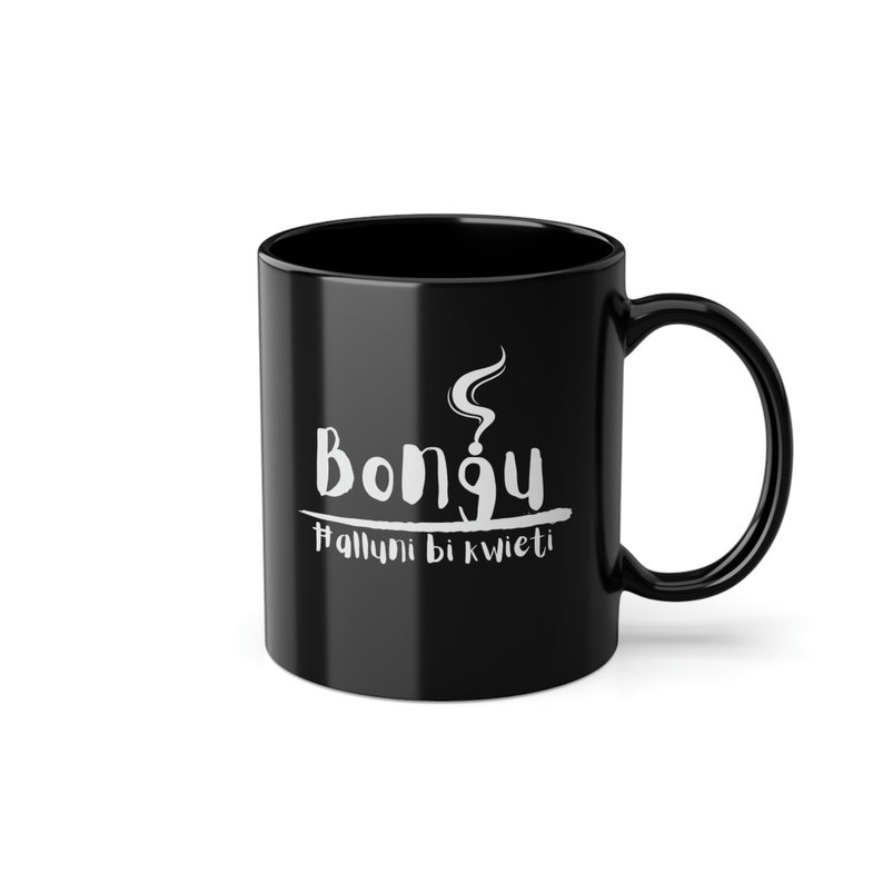 Maltese Bongu Sleepy Black Coffee Cup, 11oz - Etsy
