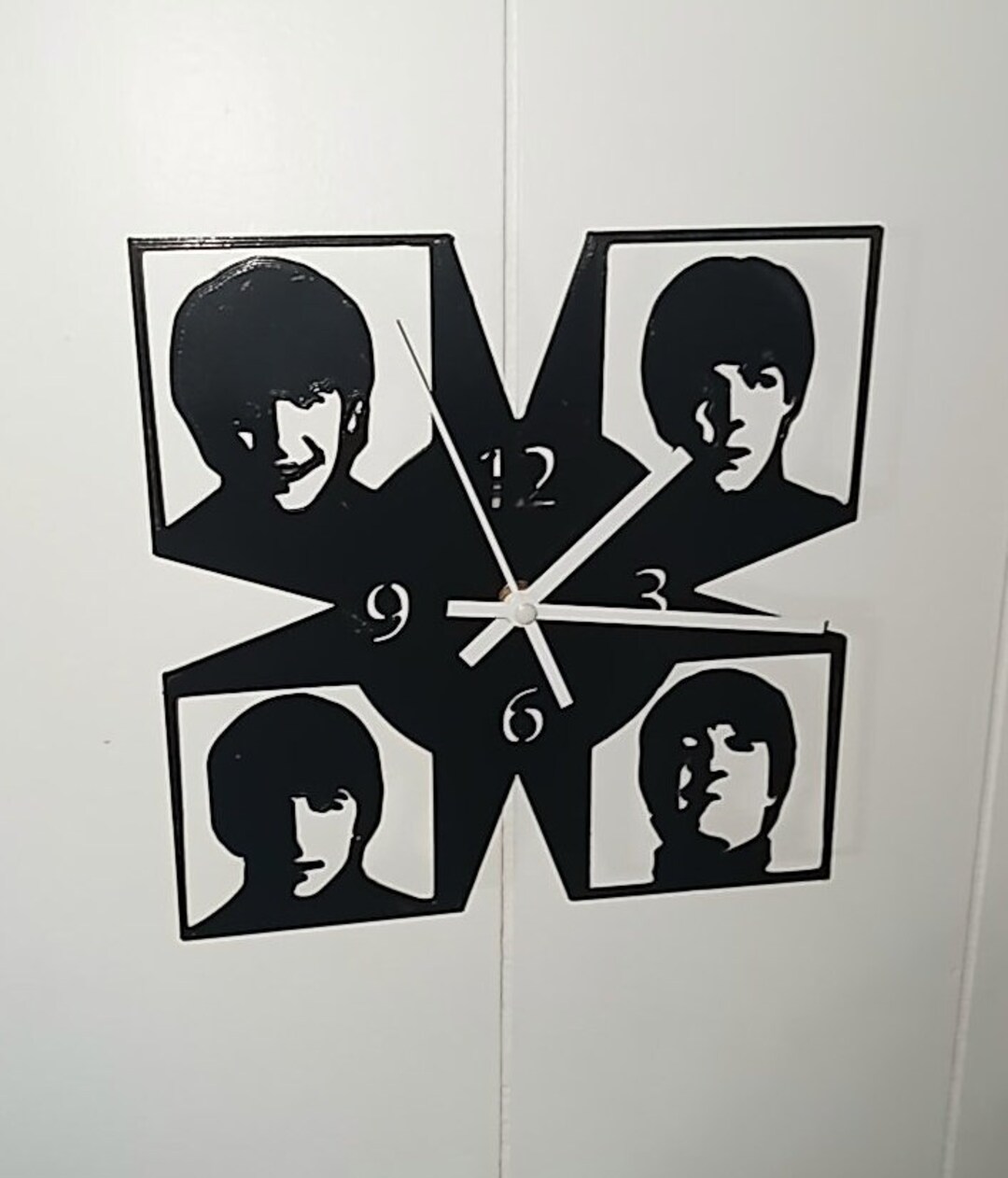 Beatles 2d Wall Clock - Etsy