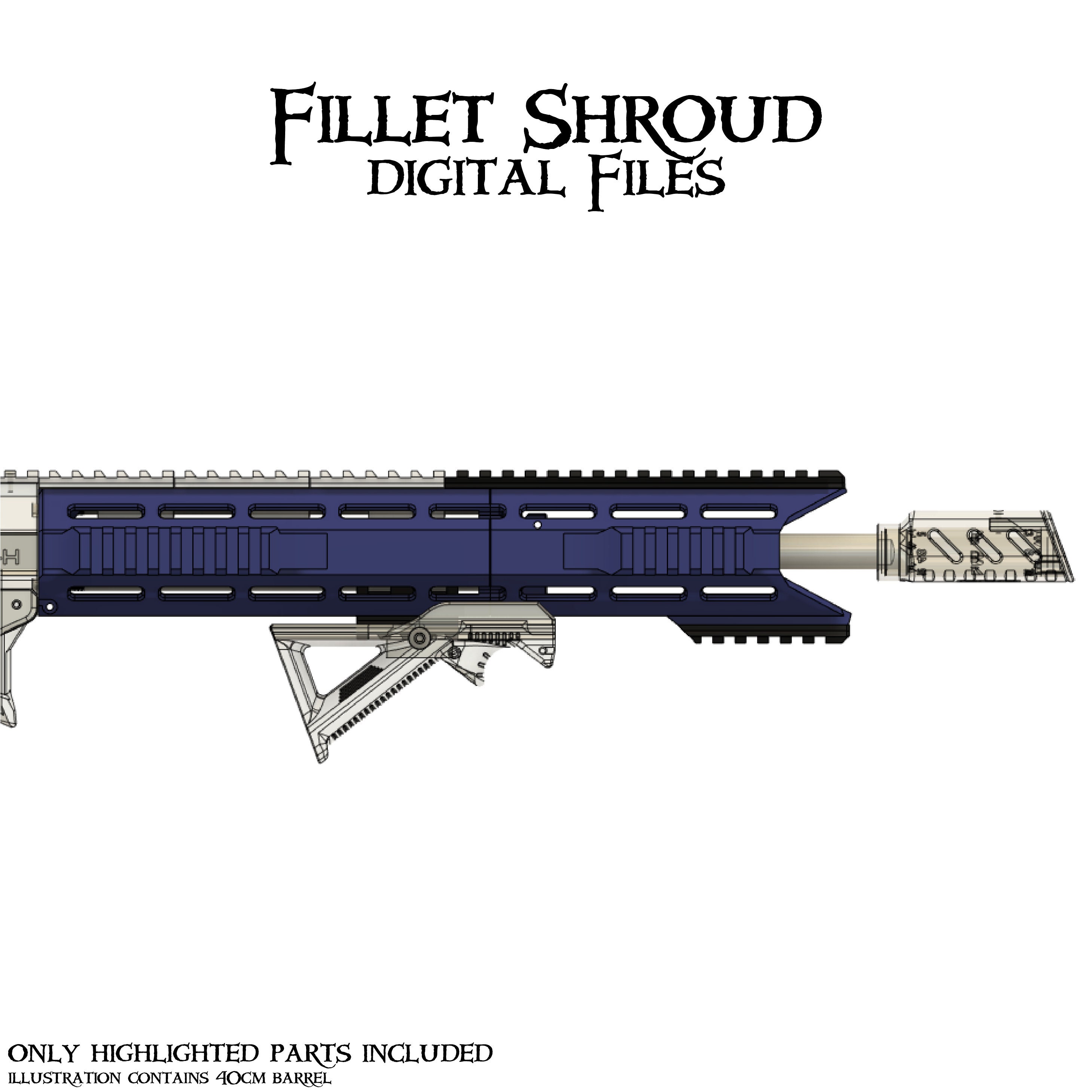 Fillet Shroud for the SBL digital Files Only - Etsy