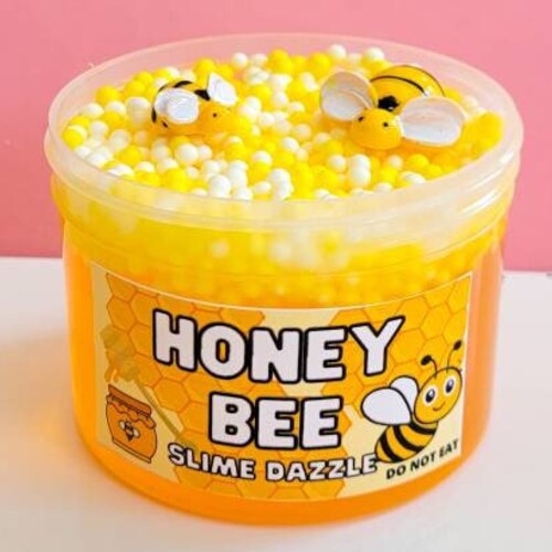 Honey Bee Floam Slime Lemon - Etsy
