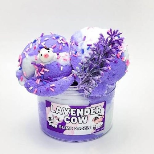 Blueberry Cow Cloud Slime - Etsy New Zealand