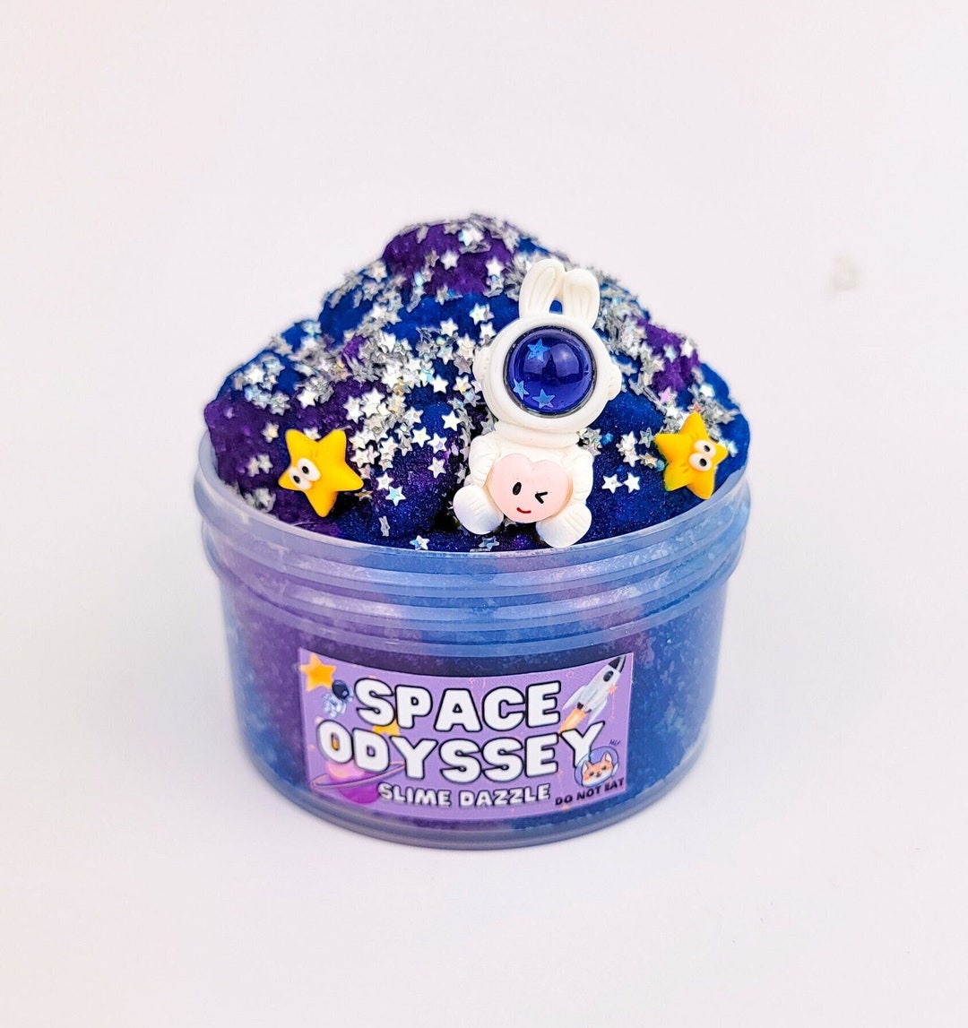 Space Odyssey Galaxy Jelly Slime Scented Not Sticky - Etsy