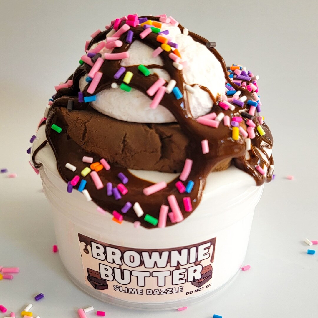 Brownie Butter Slime DIY Scented Slime - Etsy Australia