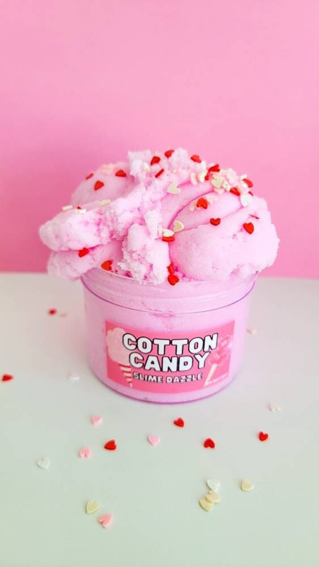 Pink Cotton Candy Cloud Slime - Etsy