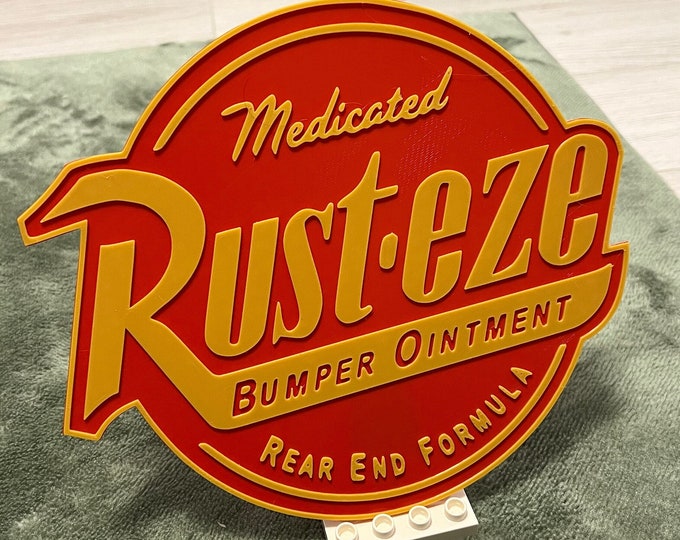 Cars Rusteze Disneyland Disney World Inspired Disney/pixar Sign - Etsy