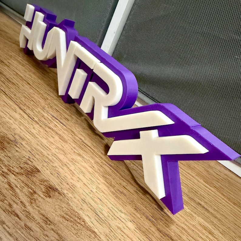 Huntrix KPOP Demon Hunters Room Sign | Kids Room Decor - Etsy UK