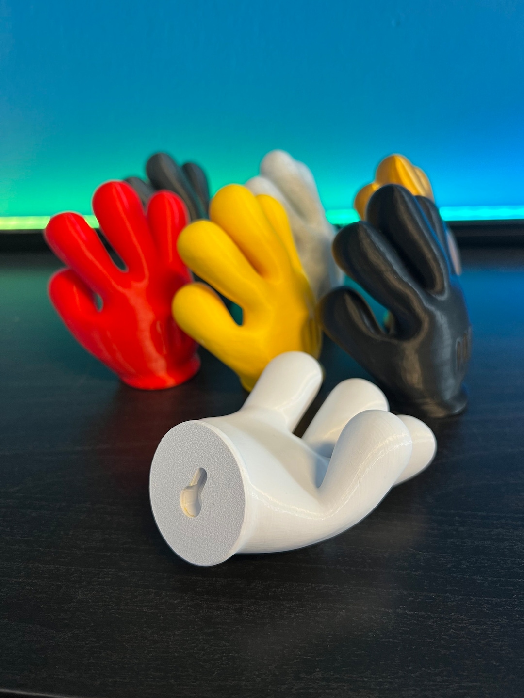 Mickey Mouse Hand Inspired Wall Hook/hanger | Glove | Home | Decor ...