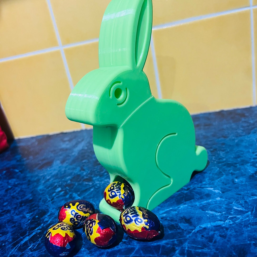 Easter Bunny Egg Dispenser/holder | Home | Decor | Gift | Display ...