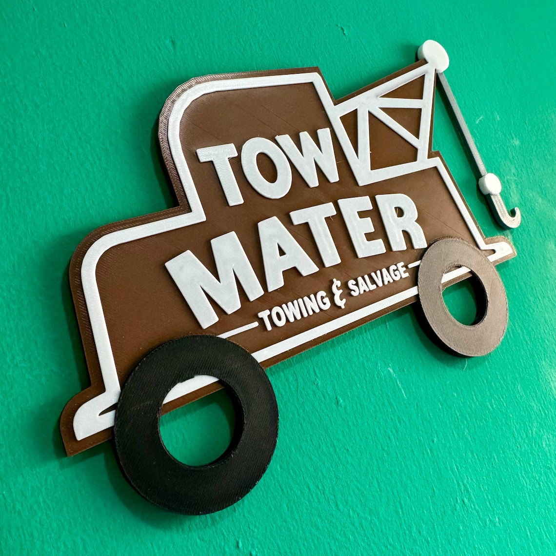 Cars Tow Mater Disneyland | Disney World Inspired Disney/pixar Sign! - Etsy