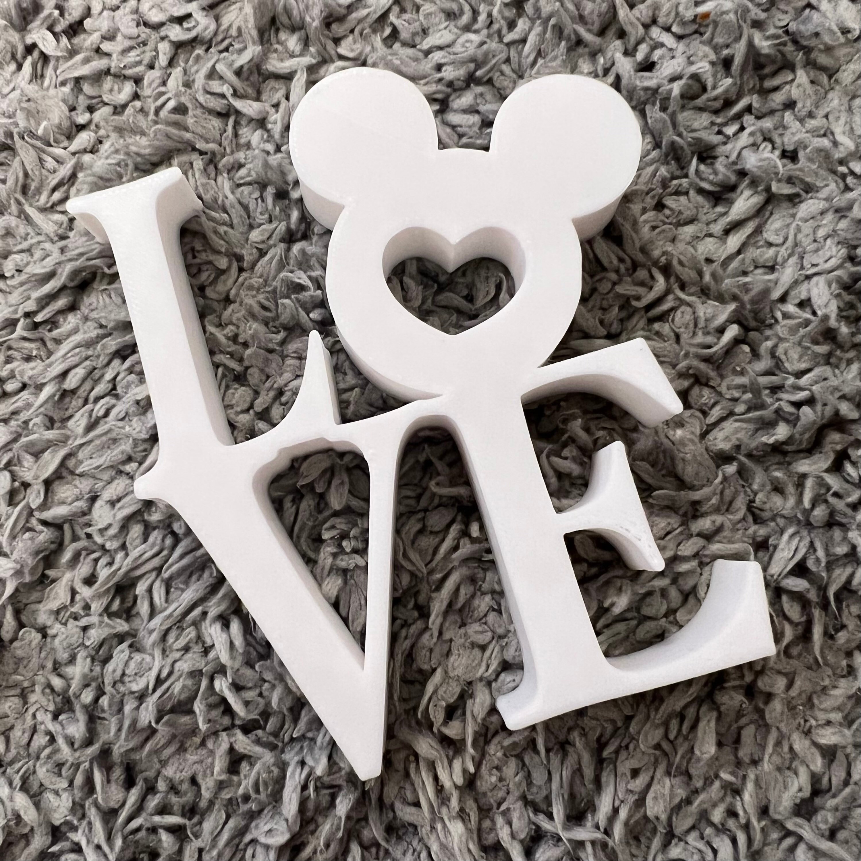 Mickey Mouse love Sign Inspired Home Decor Disney - Etsy