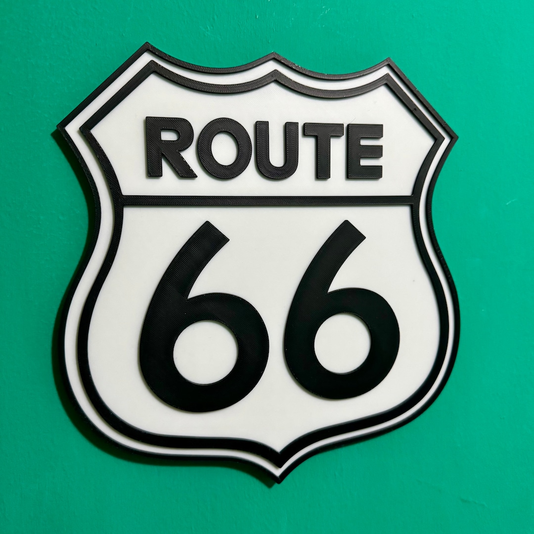 Route 66 - Cars Disneyland | Disney World Inspired Disney/pixar Sign ...