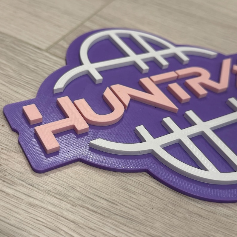 Huntrix Logo KPOP Demon Hunters Wall Sign | Kids Room Decor - Etsy