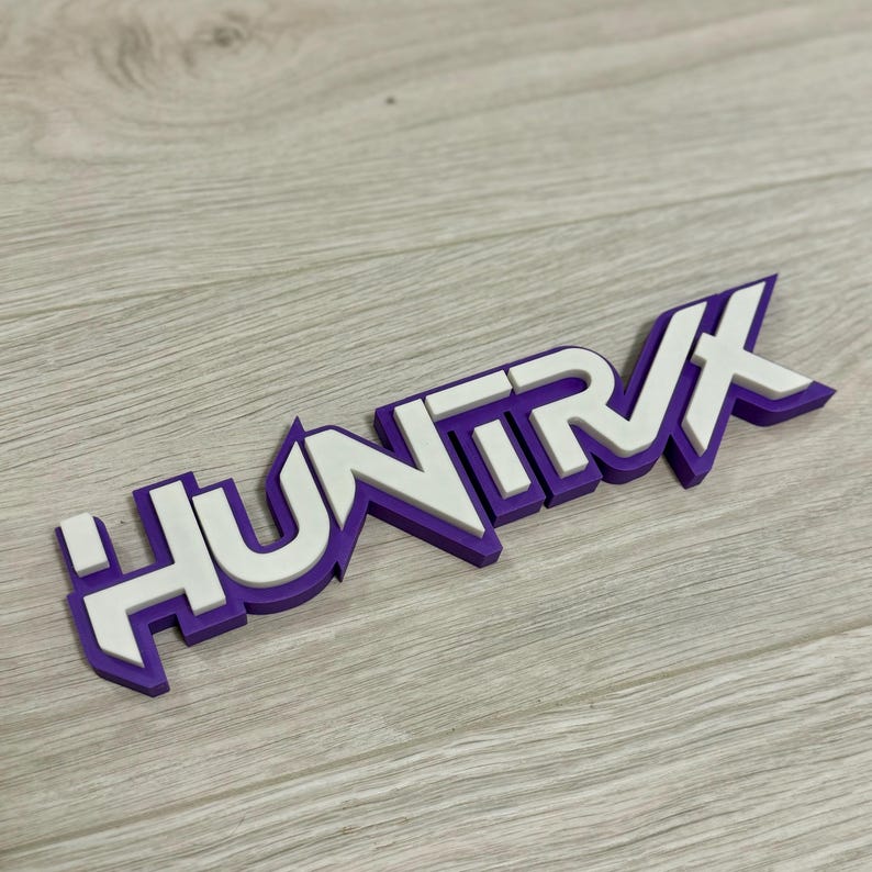 Huntrix KPOP Demon Hunters Room Sign | Kids Room Decor - Etsy UK