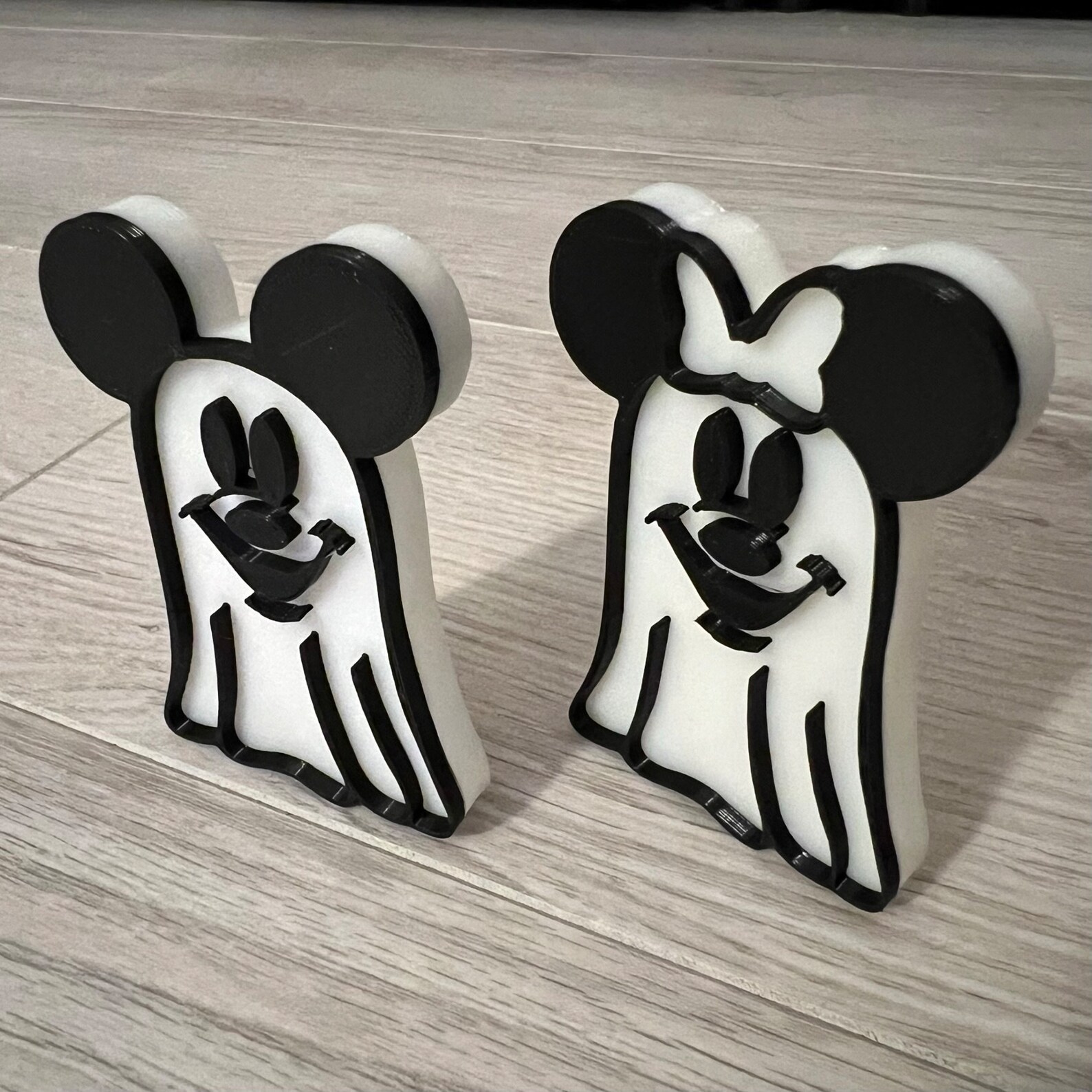 Mickey and Minnie Ghost Halloween Decorations Home Disney - Etsy