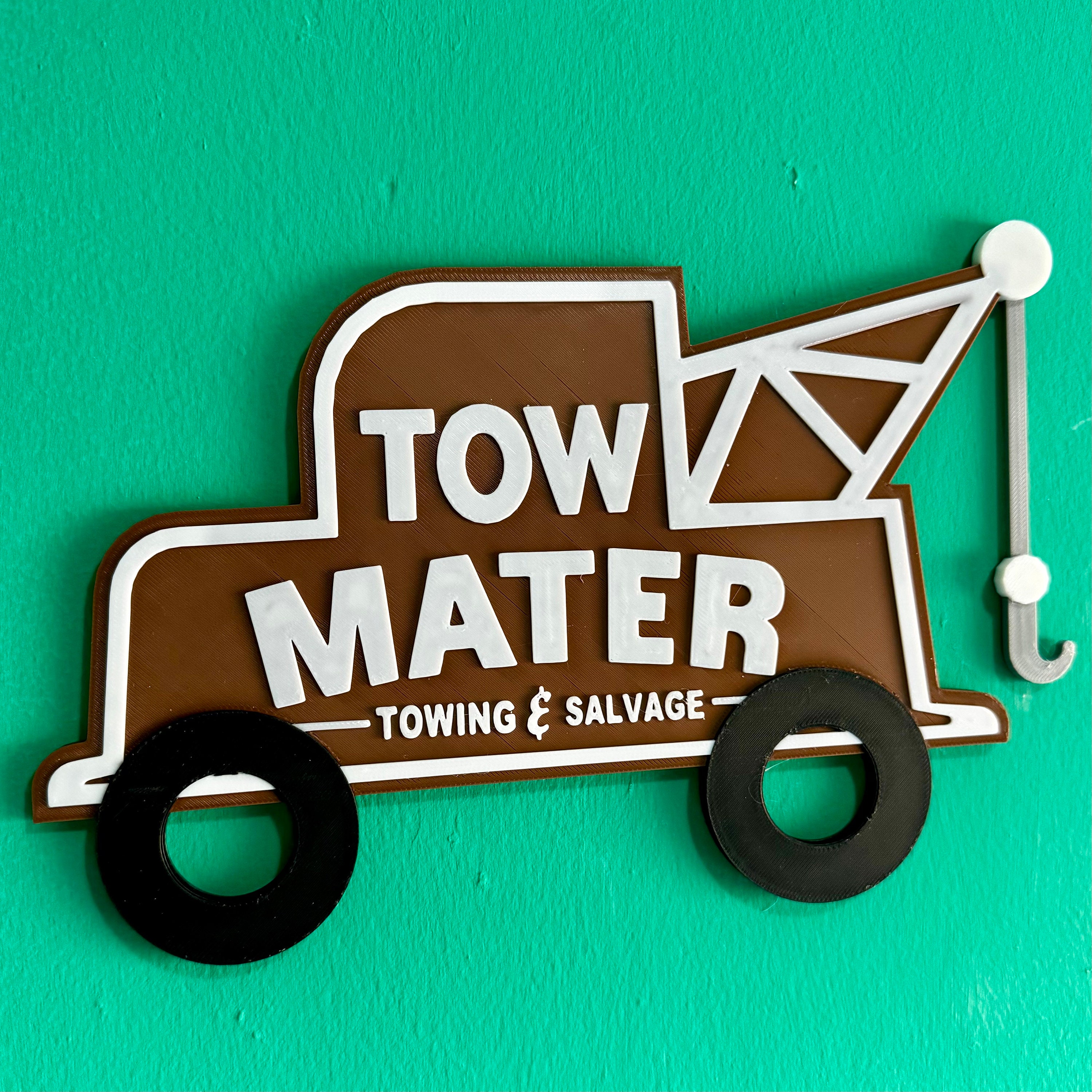 Cars Tow Mater Disneyland | Disney World Inspired Disney/pixar Sign! - Etsy